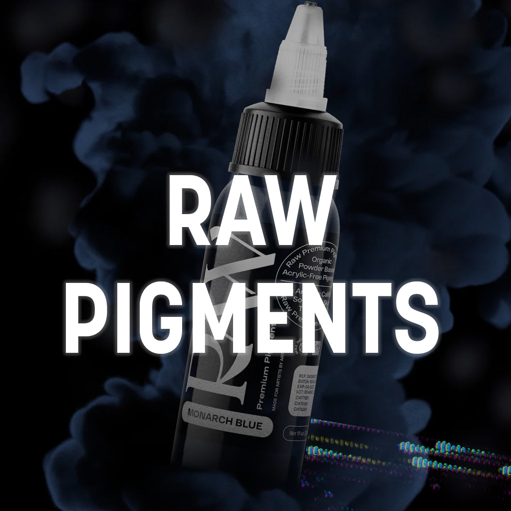 Raw Pigments Colors – Needlejig Tattoo Supply