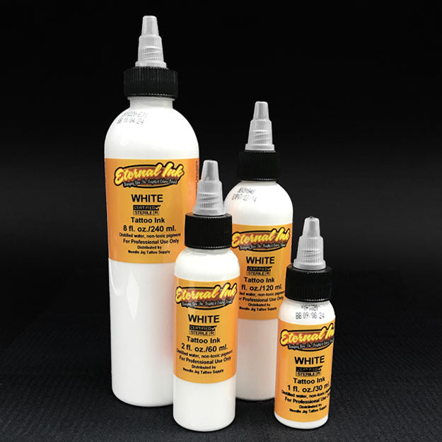 White | Eternal Ink – Needlejig Tattoo Supply